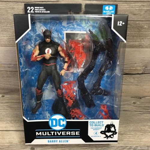 Barry Allen DC Multiverse 7" Speed Metal SEALED w/ Darkest Knight BAF ...