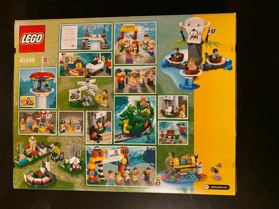 LEGO 40346 Legoland Park Exclusive Brand New Sealed Box In Hand Free ...