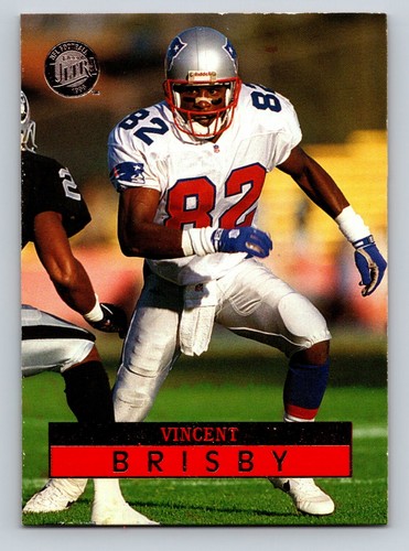 Vincent Brisby 1996 Ultra #92 New England Patriots | eBay