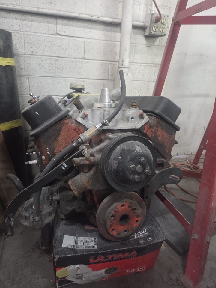 1963 Chevy Corvette 327ci Engine – Complete Long Block – Rebuildable ...
