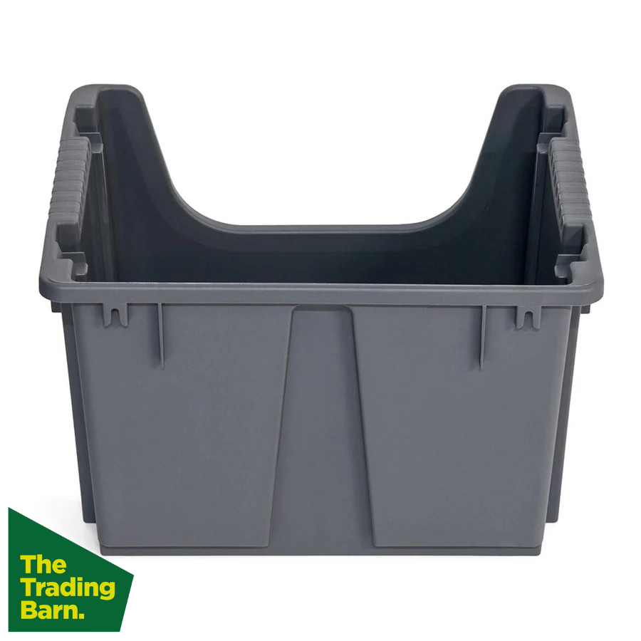Stack Nest Plastic Open Fronted Recycling 50 Litre Plastic Storage Box ...