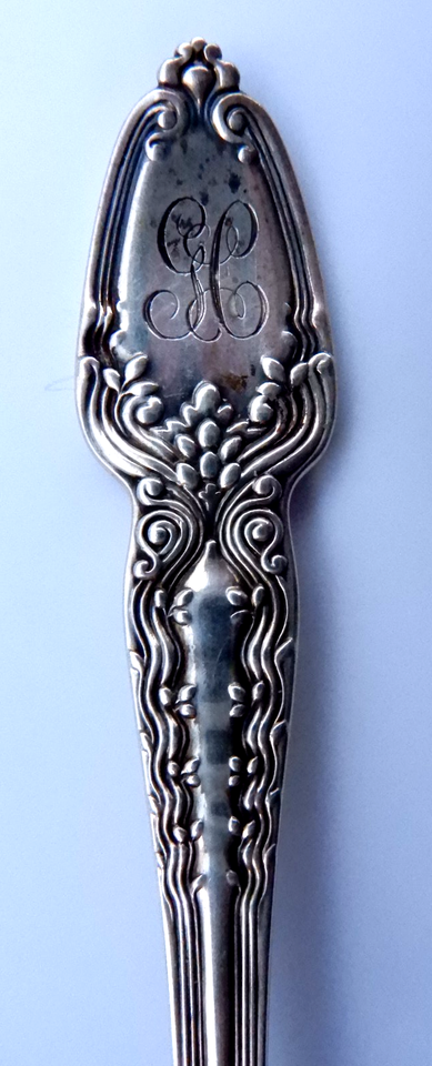 1893 Tiffany & Co. Antique Broom Corn Sterling Silver Teaspoon 6". 36 ...