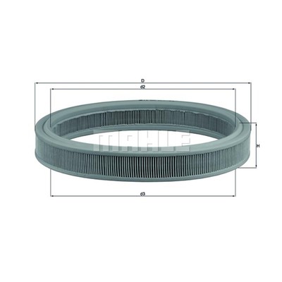 MAHLE Air Filter LX 332 FOR Escort Fiesta Orion Courier Genuine Top ...