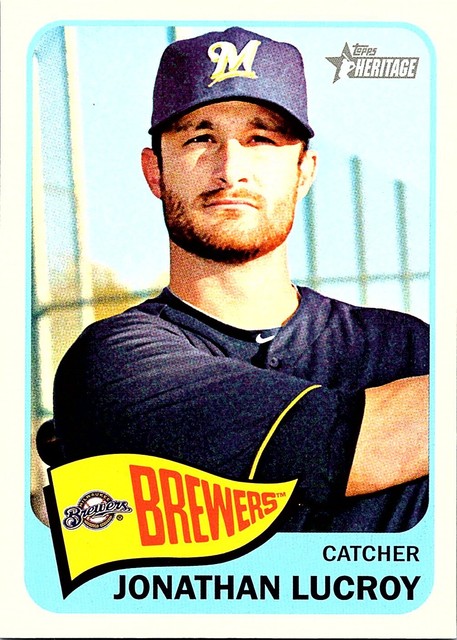 2014 Topps Heritage - #263 Jonathan Lucroy for sale online | eBay