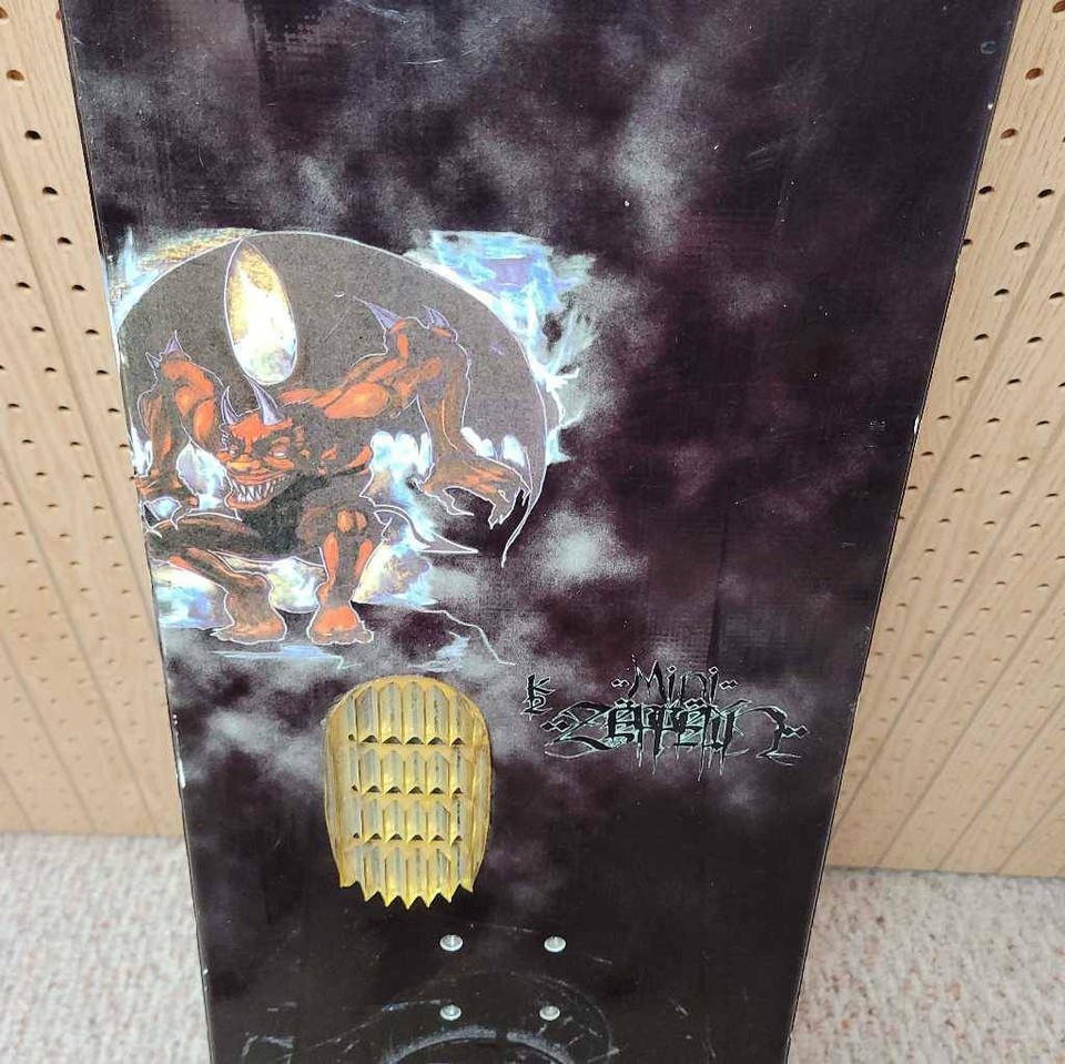 K2 Unisex Kids Mini Zeppelin Snowboard Black Red Devil With Pitchfork ...