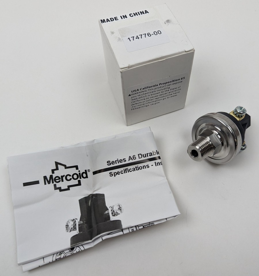 Mercoid Pressure switch for Evap Coolers with Freeze protection 174776 ...