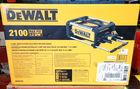 DeWALT DWPW2100 2,100 PSI Electric Cold Water Pressure Washer- NEW ...