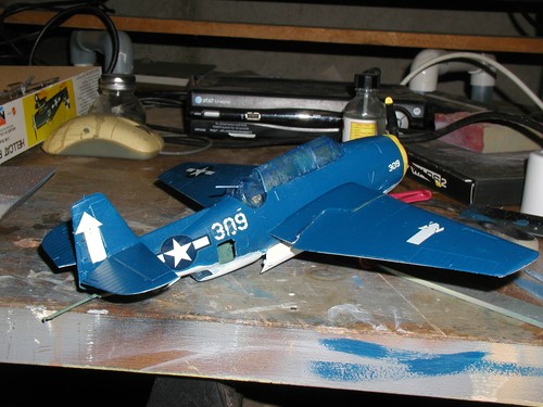 1962 Monogram Classic WWII US Navy Dive Bomber Sb2c Helldiver Model Kit ...