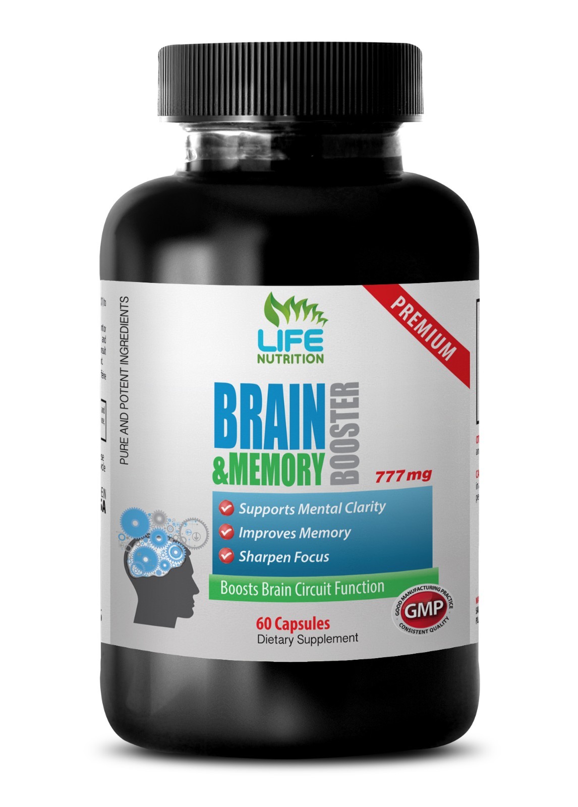Brain Memory - Brain & Memory Booster 775mg - Increase Intelligence ...