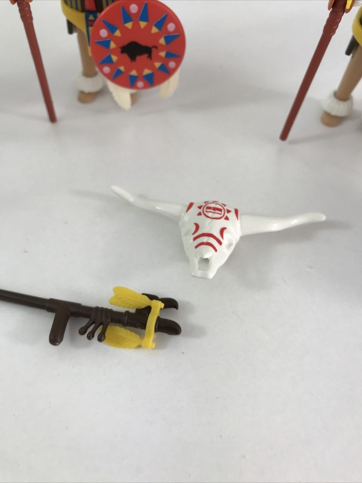 Playmobil Western Buffalo Dancers, Native American Indians from set ...
