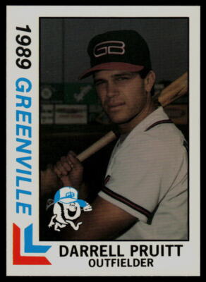 1989 Best Darrell Pruitt Greenville Braves | eBay