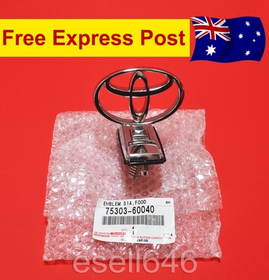 Badges GENUINE TOYOTA LAND CRUISER 98-07 J100 BONNET HOOD BADGE EMBLEM ...