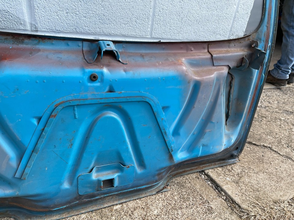 1969 CHARGER DAYTONA REAR WINDOW PLUG 500 RUST FREE VEGA HATCH WITH ...