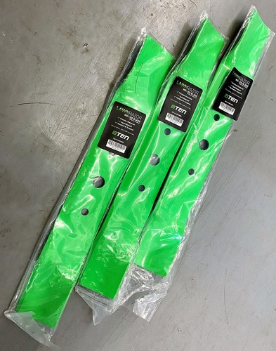 8TEN C-BLD-0007 LAWN RAZOR MOWER BLADE FOR JOHN DEERE SET OF 3 NEW | eBay
