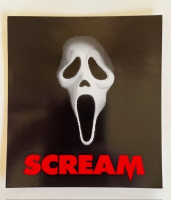 Scream Sticker Vinyl Decal Horror Movie 4" X 4" (626) | eBay