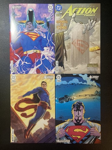 ACTION COMICS #1072 SET OF 4 1:25 MARK SPEARS MOUSTAFA HENRY VARIANT DC ...