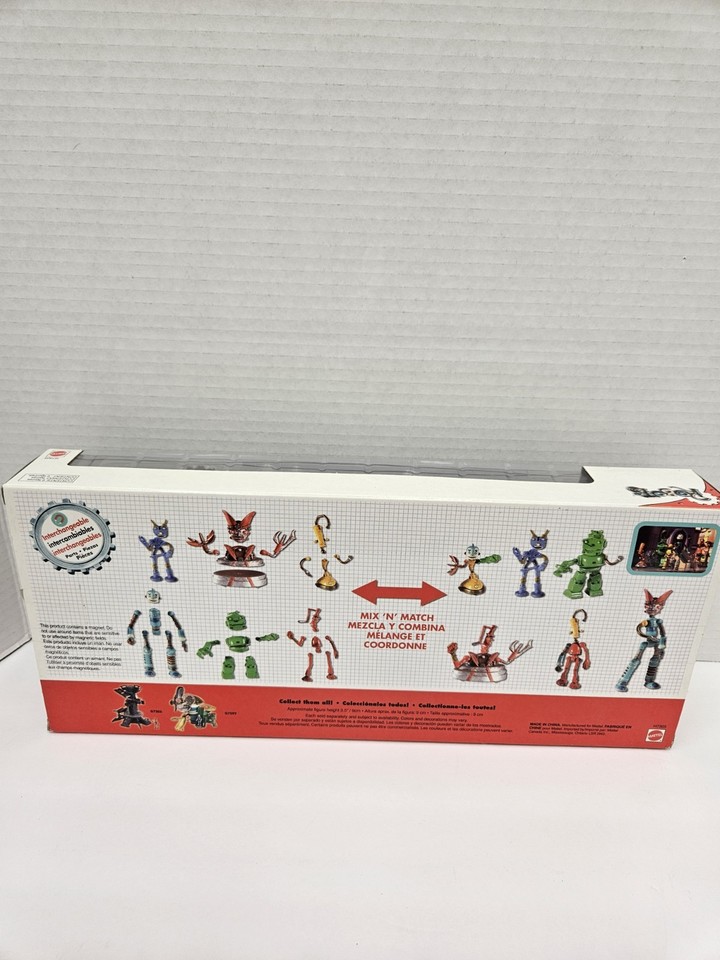 Robots Movie Figures- 6 Pack (Madame Gasket; Diesel Springer; Rodney ...