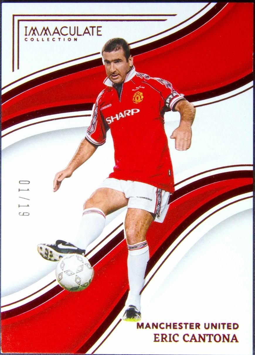 2023-24 Panini Immaculate Collection - Eric Cantona #255 Ruby /19 for sale online | eBay UK