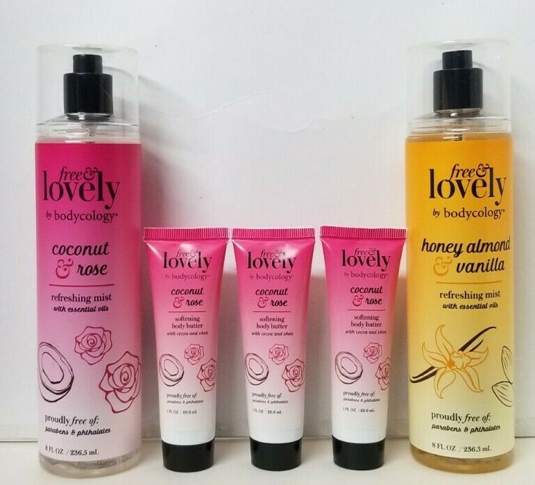 BODYCOLOGY Free & Lovely Refreshing BODY MIST 8 oz PICK YOUR FLAVOR ...