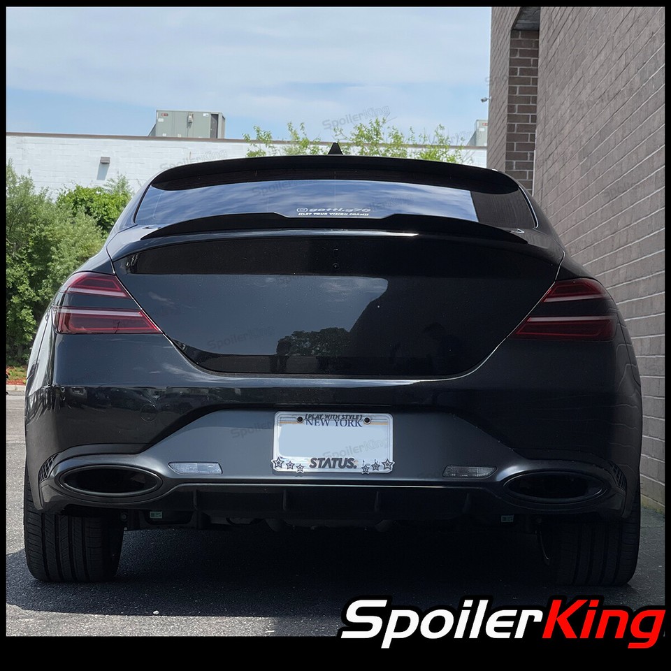 Rear Trunk Spoiler DUCKBILL (Fits: Genesis G70 2019-present ...