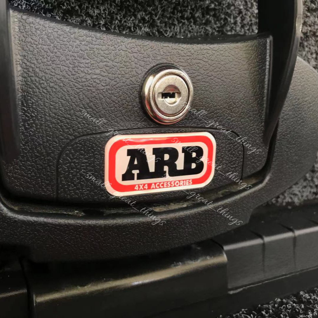 ARB Domed Decal Sticker Badge Bubble Resin 95x45mm LARGE x 5(Business ...