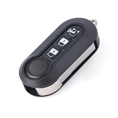 Flip Remote Key Shell Case Fob 3 Button For Citroen Nemo Relay For Fiat ...