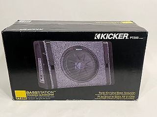 KICKER PT250 10″ Subwoofer with Built-In 100W Amplifier for sale online ...