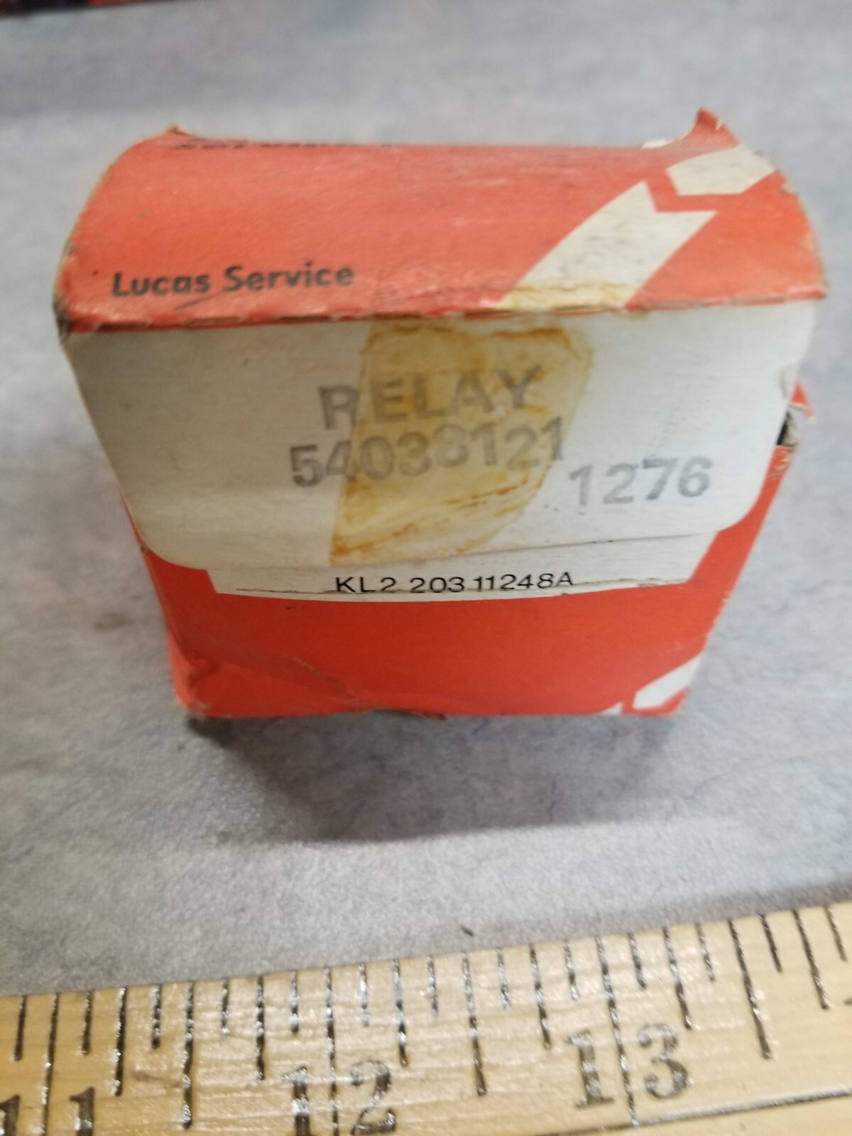 NOS Lucas Starter Relay 54038121 / Srb400 Triumph Tr7 & Tr8 for sale ...