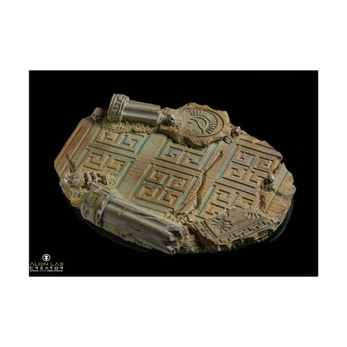 Alien Lab Mini Bases 120mm Ancient Greece (Oval Base) Pack New | eBay
