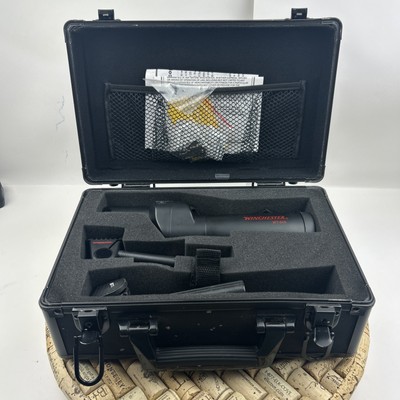 Winchester Scope Wt–645C Black Carrying Case And Tripod 15-60 x60mm ...