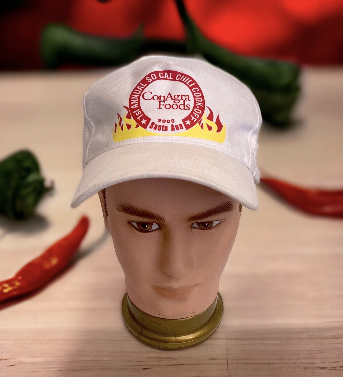 ConAgra Foods 1st So Cal Chili Cook-Off Hat Cap 2003 … - Gem