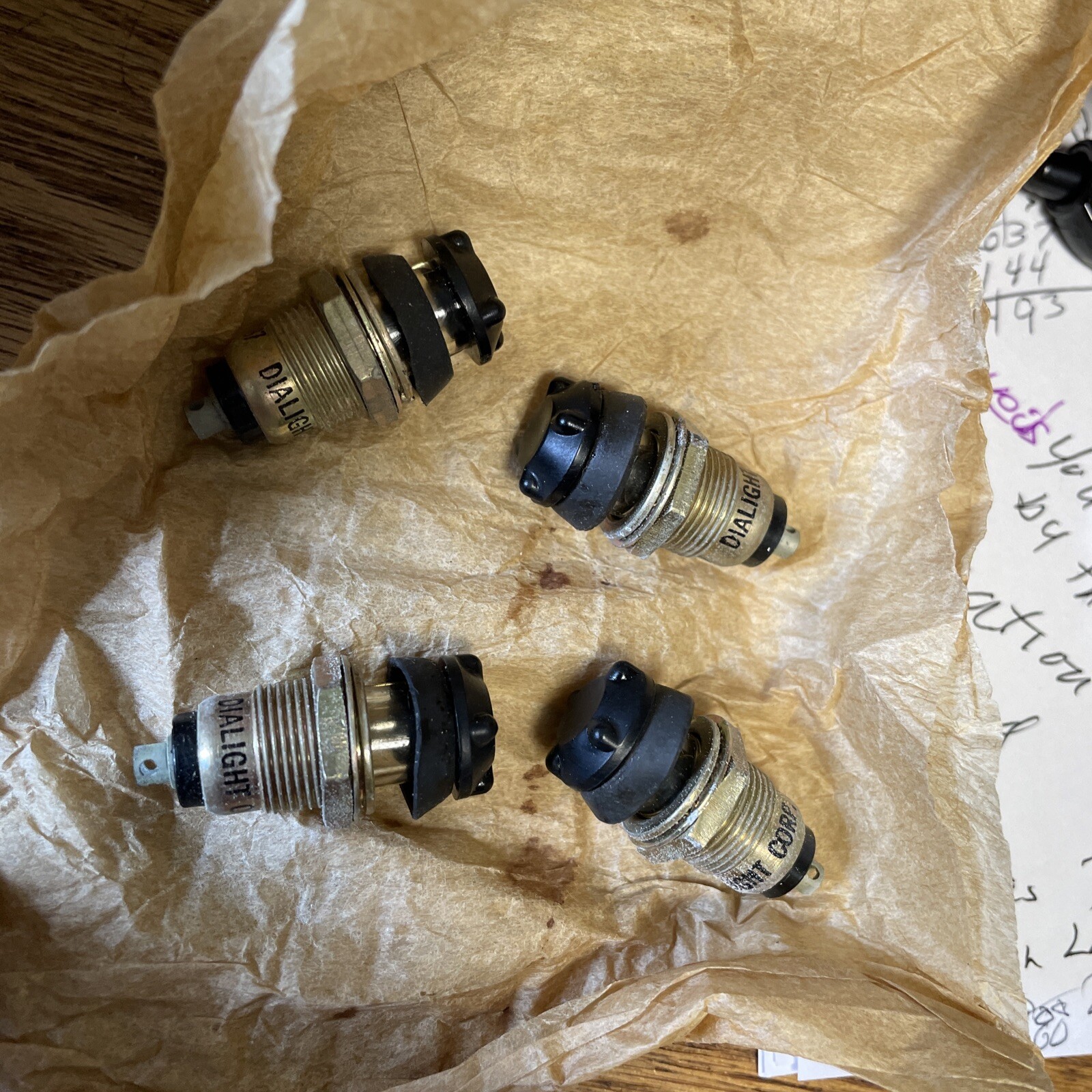 Vintage Dialight Connector and Cap New Stock 4 Items | eBay