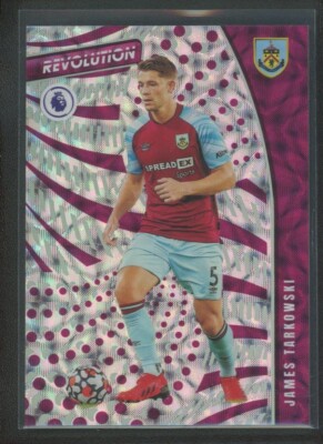 2021-22 JAMES TARKOWSKI 10/30 PANINI REVOLUTION PREMIER LEAGUE KALEIDO ...
