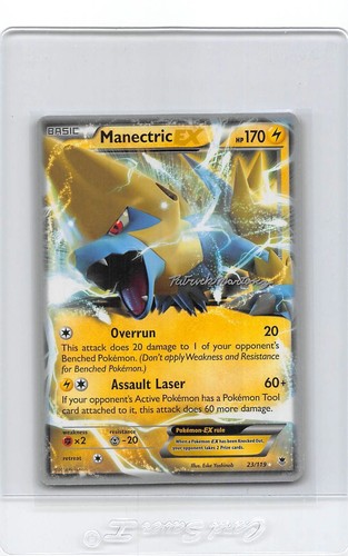 Manectric EX 23/119 - NON-HOLO - 2015 World Championships - POKEMON ...