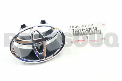 7531133030 Genuine Toyota EMBLEM, RADIATOR GRILLE (OR FRONT PANEL ...