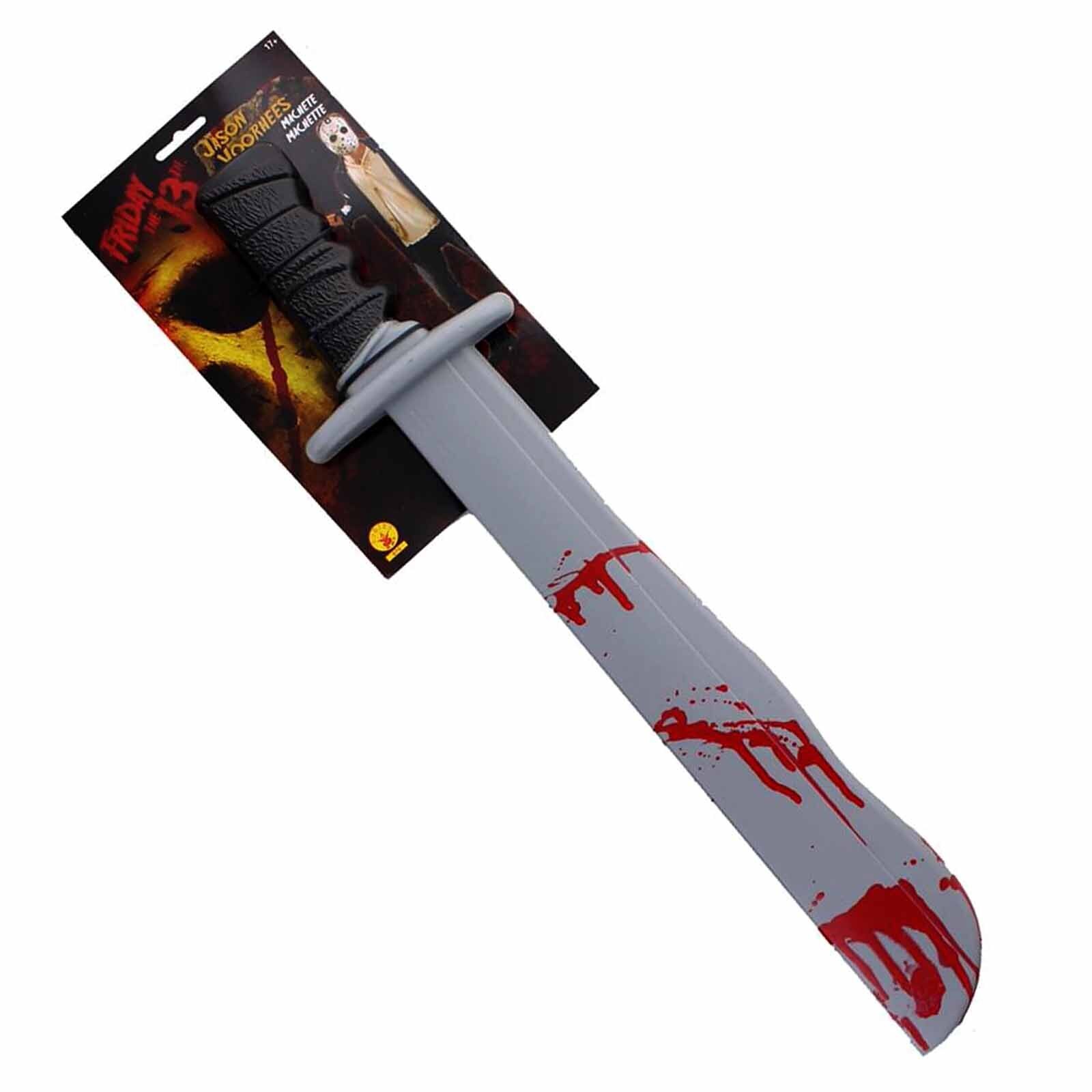 Jason Voorhees Plastic Machete Halloween Costume Prop Friday 13th ...