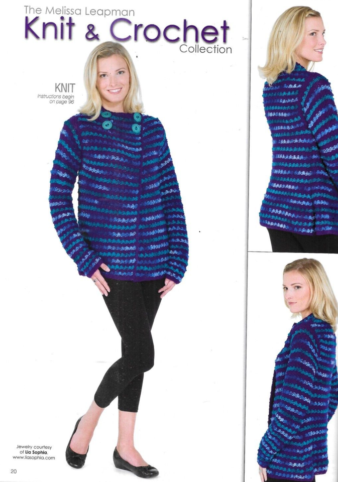 Knit 'N Style Magazine Must Make Projects Design A Shawl Sewing Machine ...