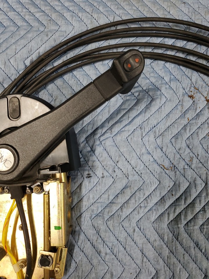 OMC Outboard, Single Lever Remote Control Box Assembly, P#5010515 | eBay