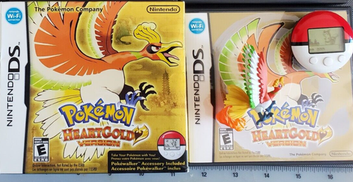 Pokemon: HeartGold (CIB, Pokewalker and pre-order exclusive Ho-Oh ...