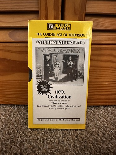 Civilization NEW VHS Movie (Videoyesteryear) | eBay