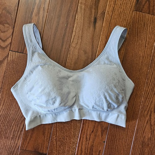 Bali Comfort Revolution Shaping Wireless Bra DF 3488 Light Gray Dot ...