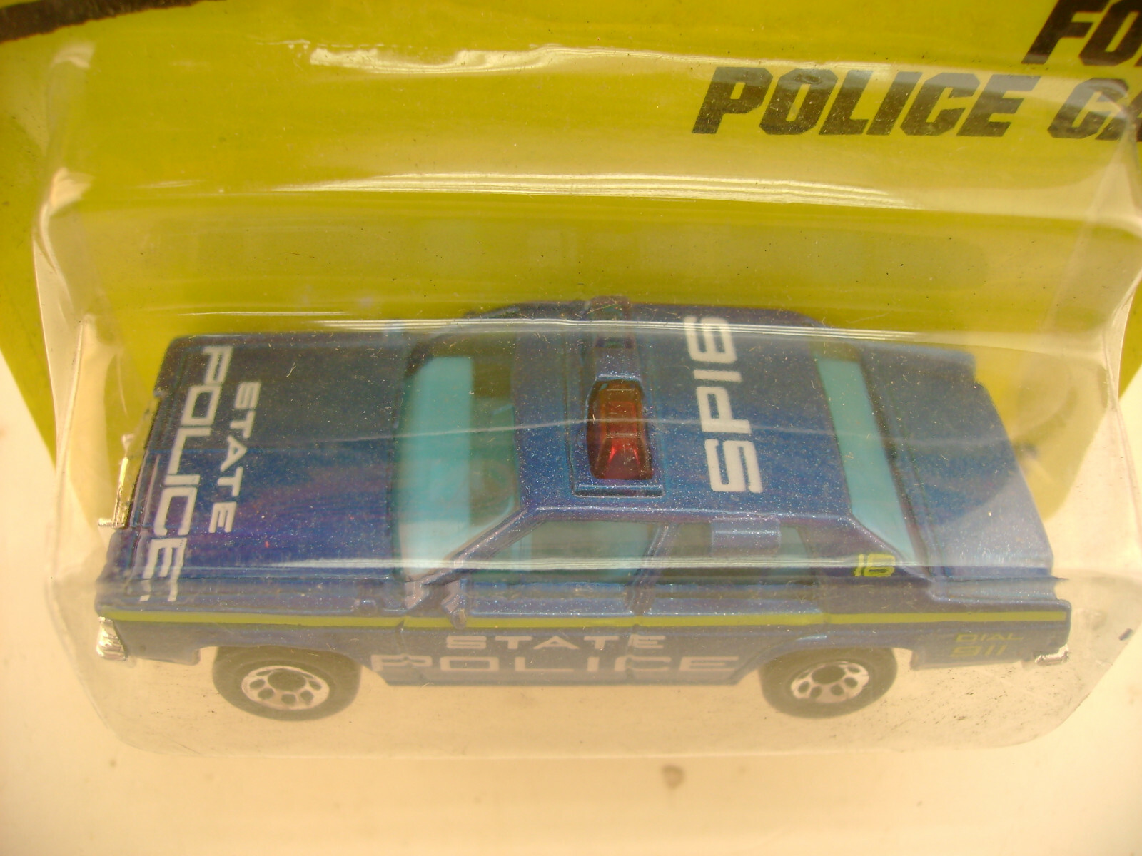 1993 MATCHBOX SUPERFAST #16 FORD LTD STATE POLICE HIGHWAY PATROL CAR ...