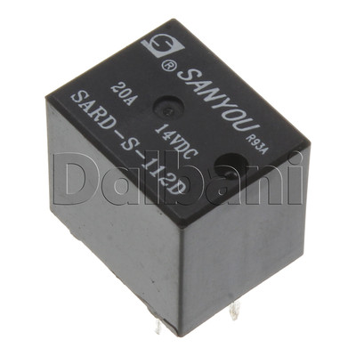 SARD-S-112D Original New Sanyou Flux proofed 1 pole 12V D:0.6W Relay ...