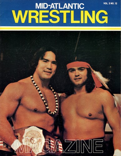 Mid-Atlantic Wrestling Magazine Jay Youngblood Ricky Steamboat & Ric ...