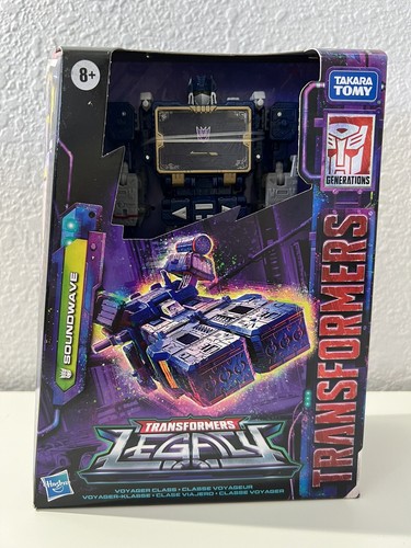 Transformers Generations Legacy Hasbro Voyager Class Soundwave Figure ...
