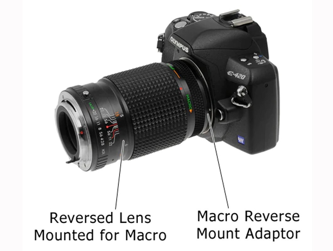 M4/3-52mm Macro Reverse Lens Adapter Ring For Mirco Four Thirds Camera ...