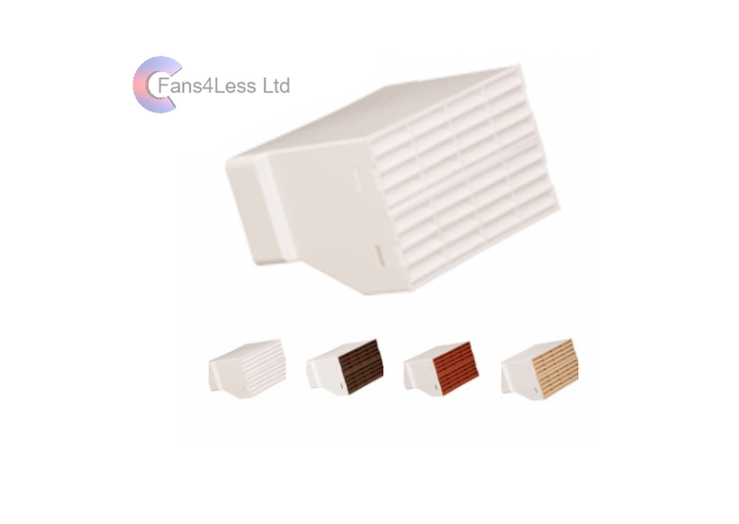 Flat Rectangular Ducting 220x90 Extractor Ventilation Heat Recovery Fan ...