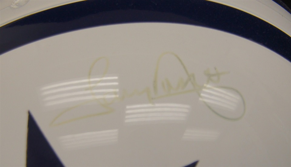 TONY DORSETT Autographed F/S Riddell Replica Helmet PSA/DNA DALLAS ...