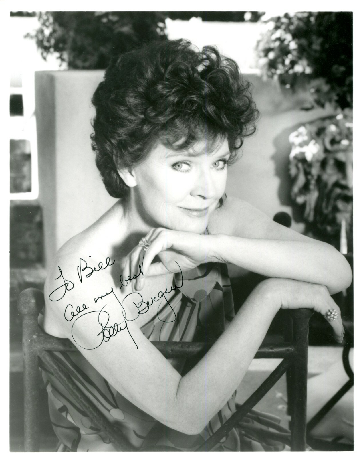 POLLY BERGEN The Stooge Cape Fear AUTOGRAPHED 8 X 10 PHOTO | eBay