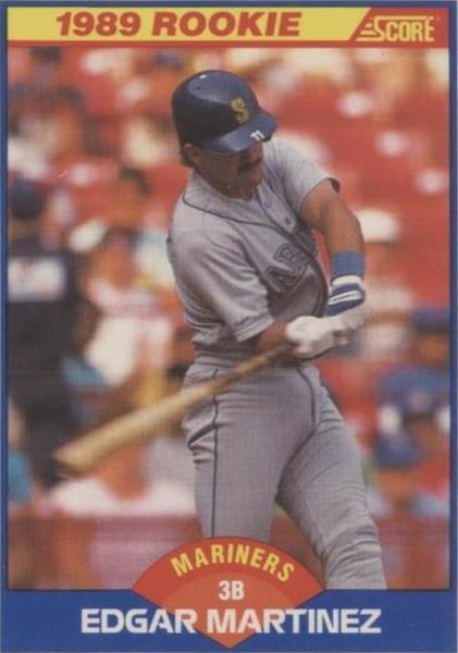 1989 Score - #637 Edgar Martinez for sale online | eBay